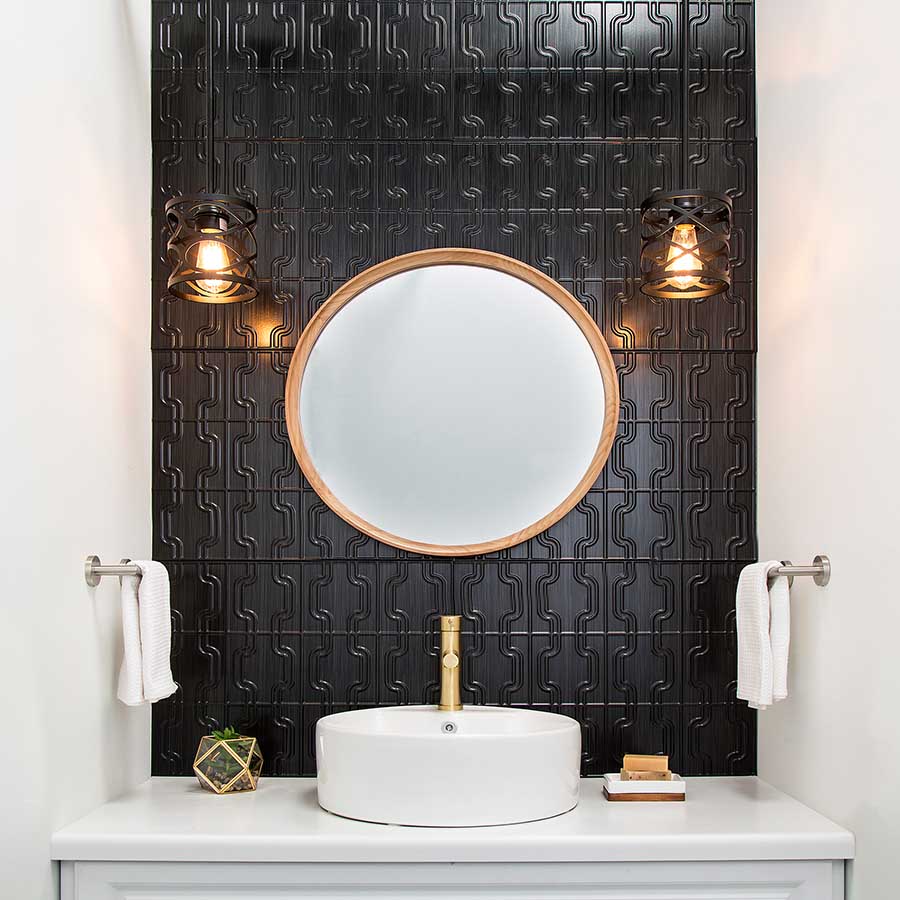 Fasade Wall Panel in Diamond Plate - Fasade
